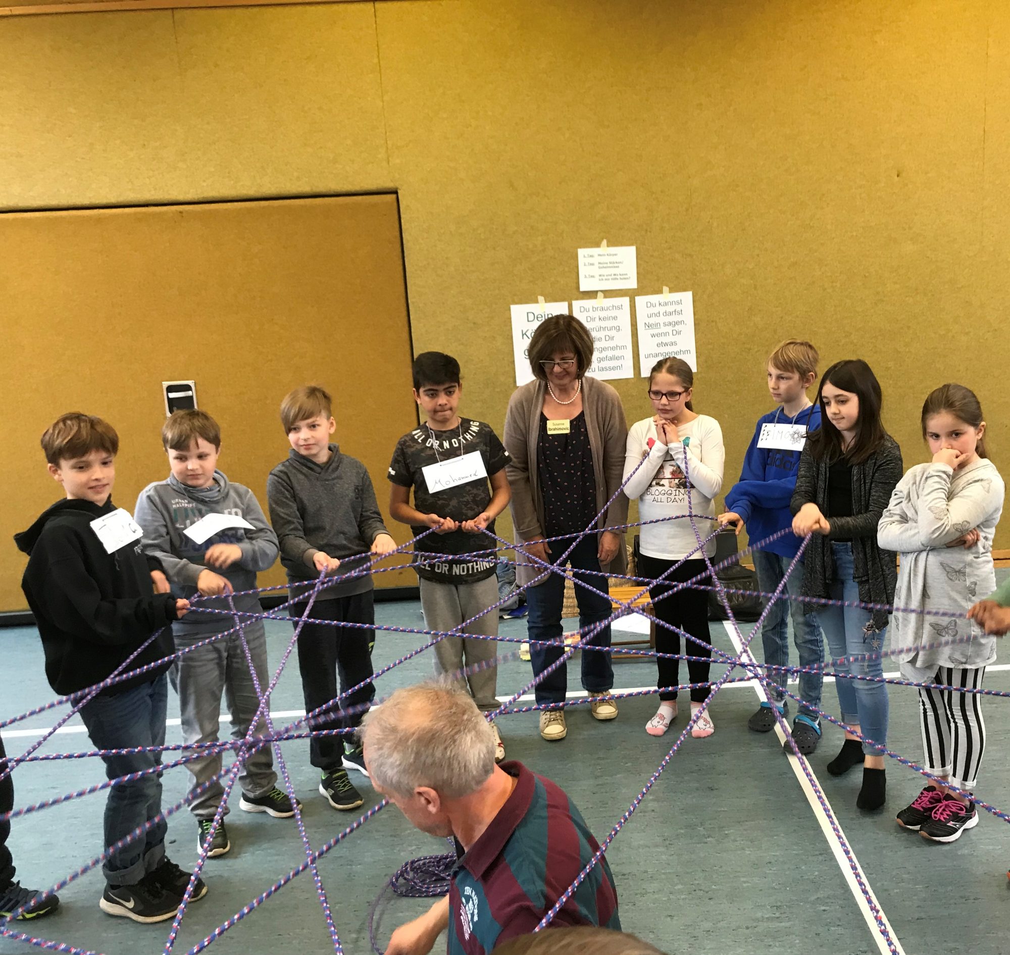 Teilnahme der Mozartschule am Präventionsprojekt „Mut zur Stärke“